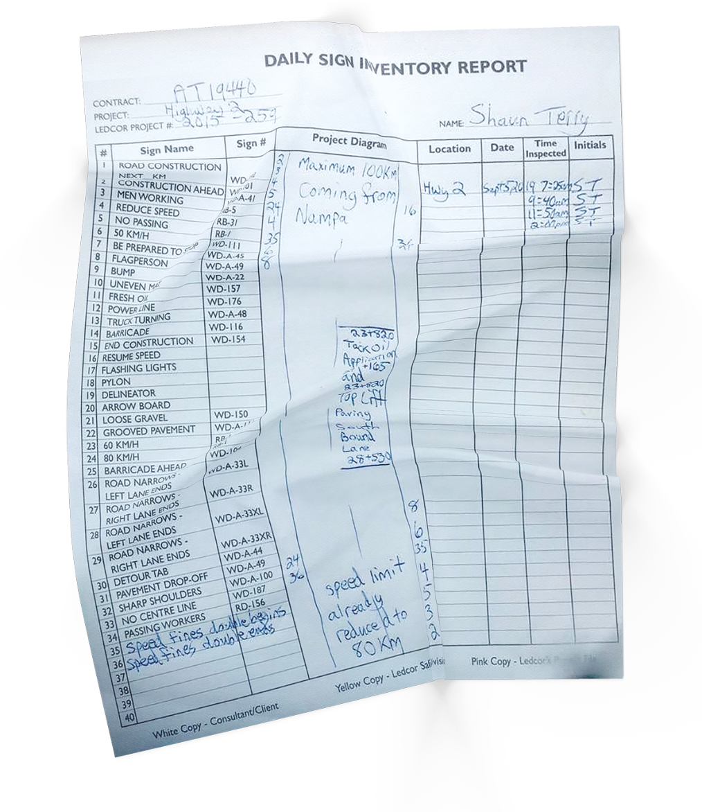 The Sign Tracker – Sign Tracker Web App